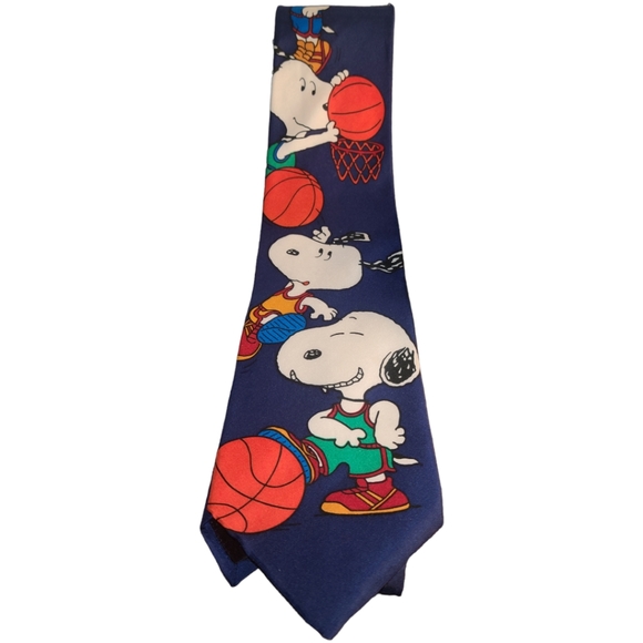 Peanuts | Accessories | Peanuts Snoopy Basketball Tie | Poshmark